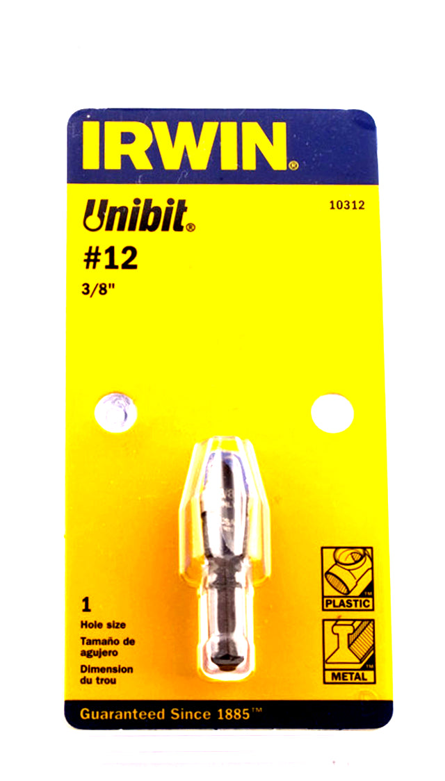 #12 Unibit Step Drills 3/8" Unibit- Single Size – Anson PDR