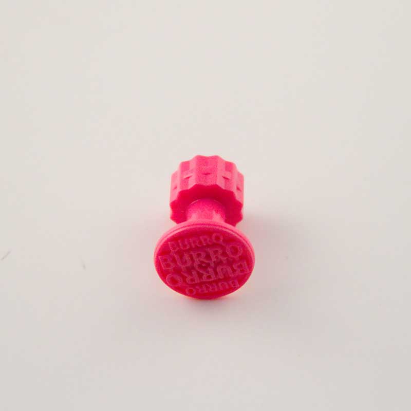 Burro PINK SERIES 16mm diameter/Pink raised grid logo 10 Piece – Anson PDR